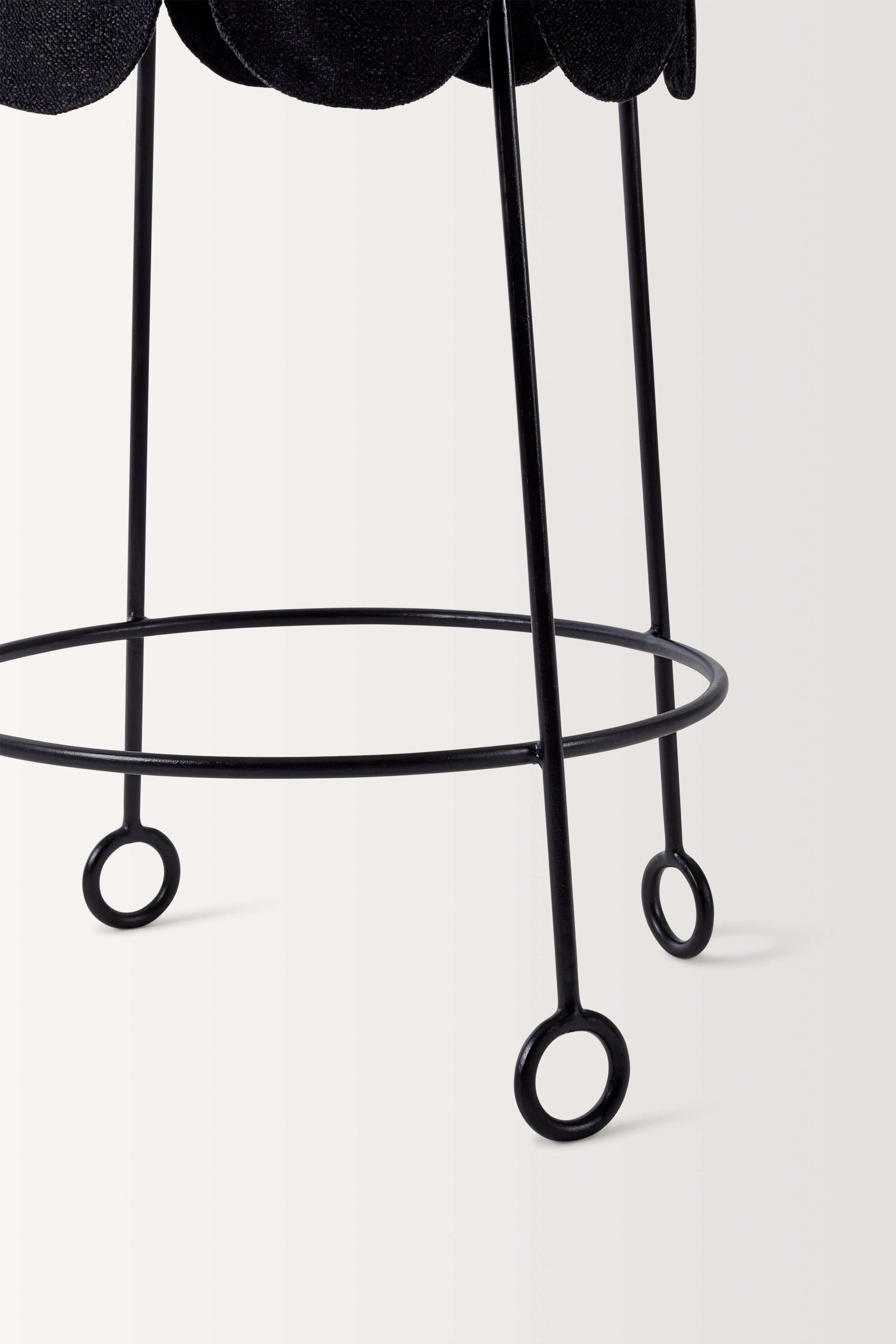 CE'CILE STOOL - BLACK - Merci Maison